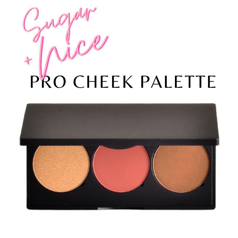 Pro Cheek Palette- SUGAR + NICE – Fixate Cosmetics